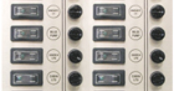 Marine Switch Panel | 12 Waterproof switches
