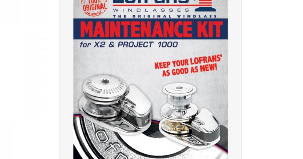 X2 & Project 1000 Maintenance kit | Lofrans | Windlass Accessories